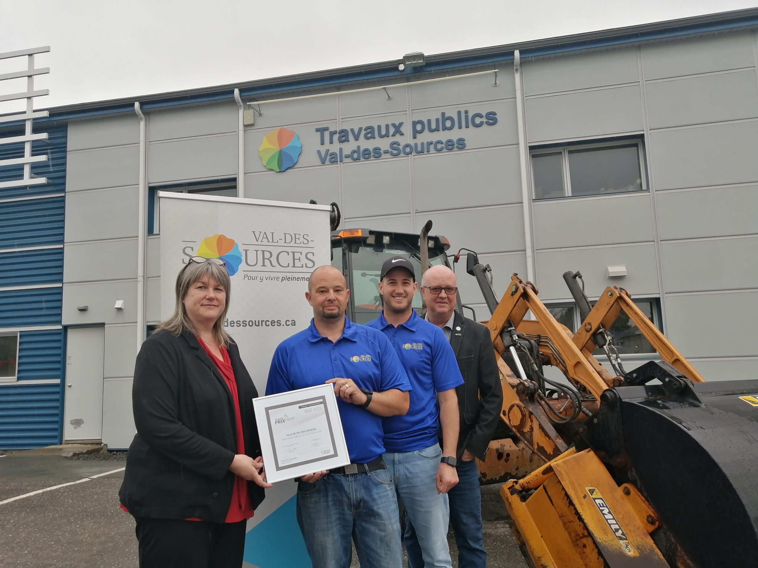 Val-des-Sources finaliste au Grands Prix de la CNESST - Val-des-Sources